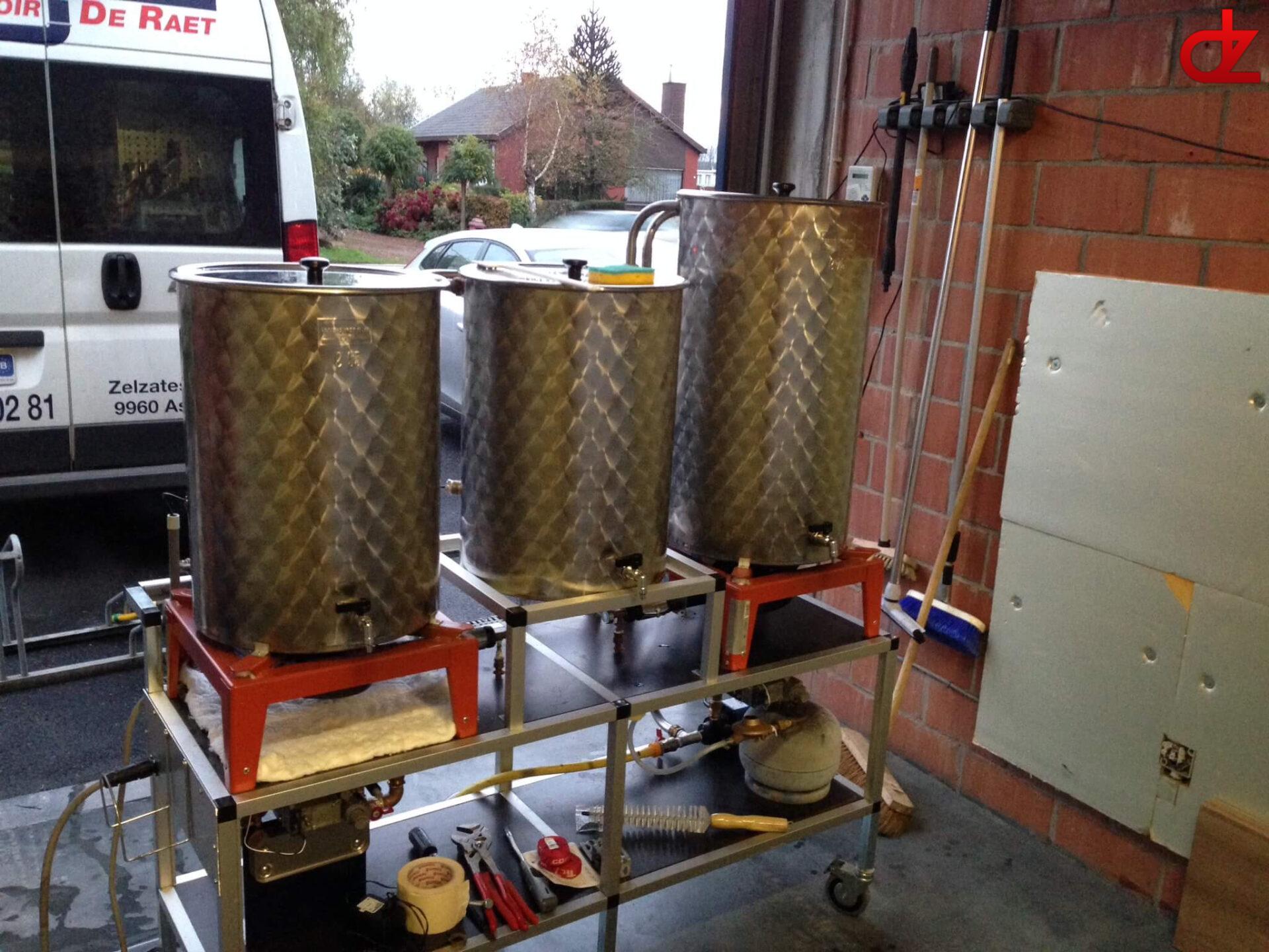 HERMS Beer Brewing Installation - Don Zalmrol